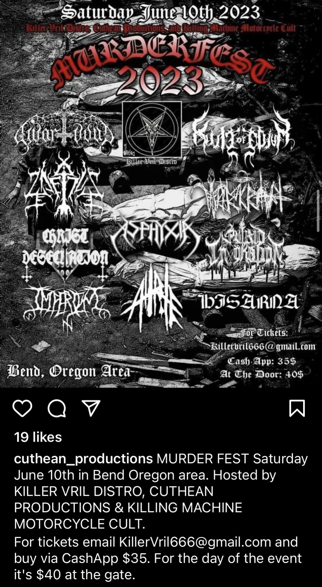 White Supremacist Jacob Laskey Promoting Black Metal Festival – Eugene ...