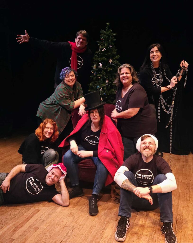Ad-libbing Scrooge in ‘A Scriptless Carol’ – Eugene Weekly